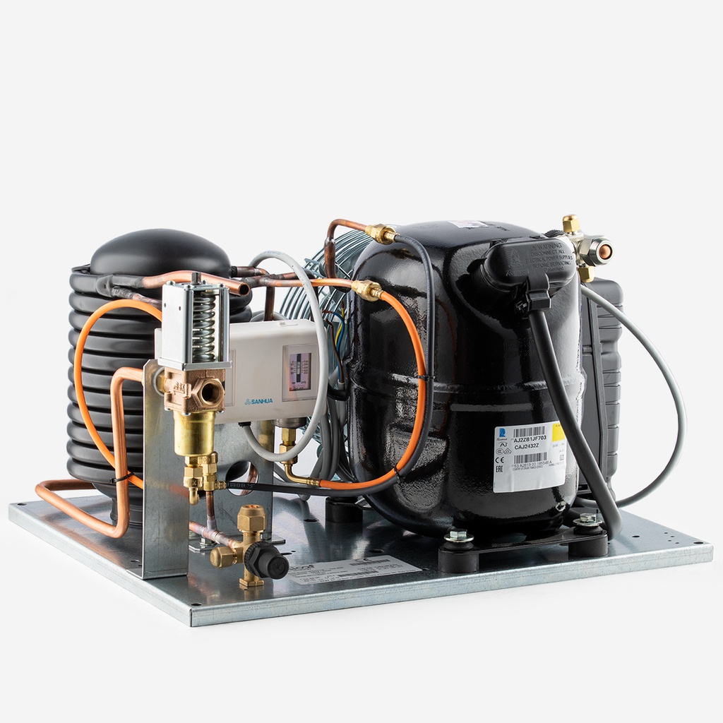 Condensing unit R134A, LBP 230V CAJ2432Z, (water condensing) | Darment Oy